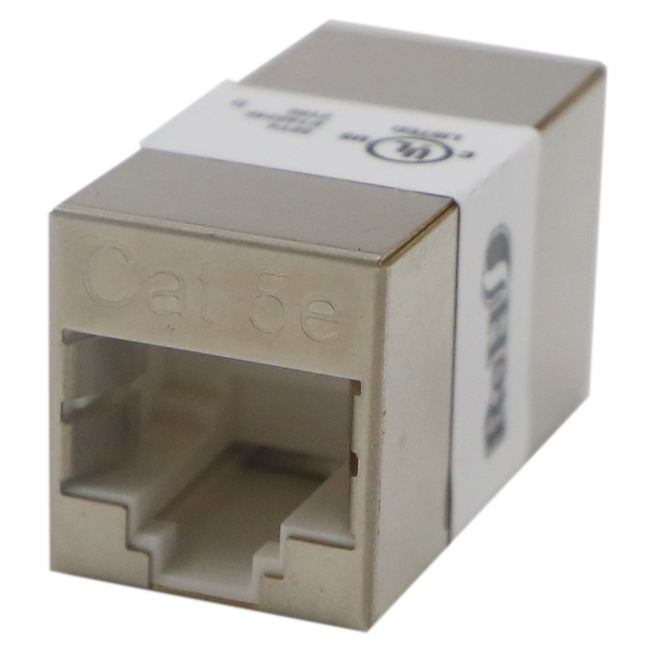 Cat.5E FTP 180 Degree Inline Coupler-Cat5E Ethernet Cable Extender ...