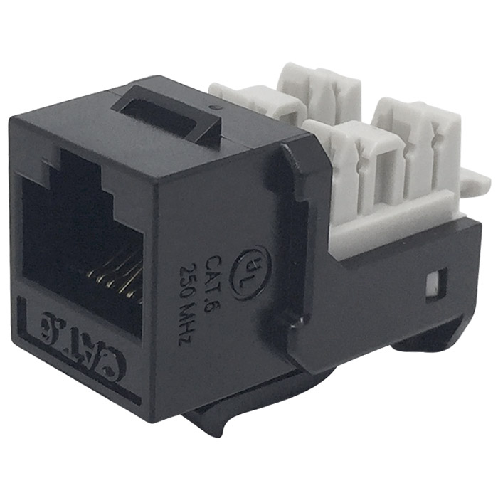 Cat.6 UTP 90 Graus 110 Keystone Jack | Fabricante de conectores RJ45 e ...