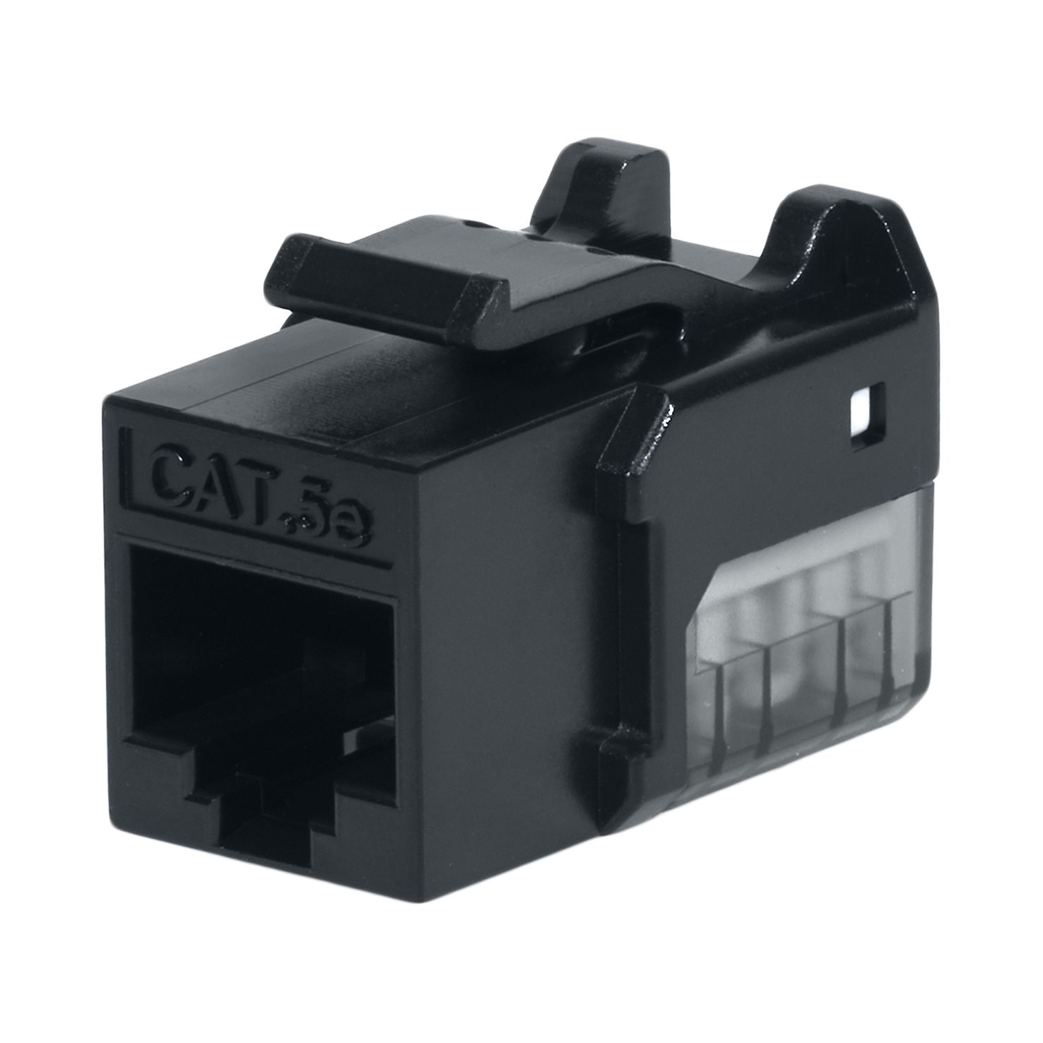 Cat.5E UTP 90 Degree 110 Keystone Jack | RJ45 Connectors & Ethernet ...