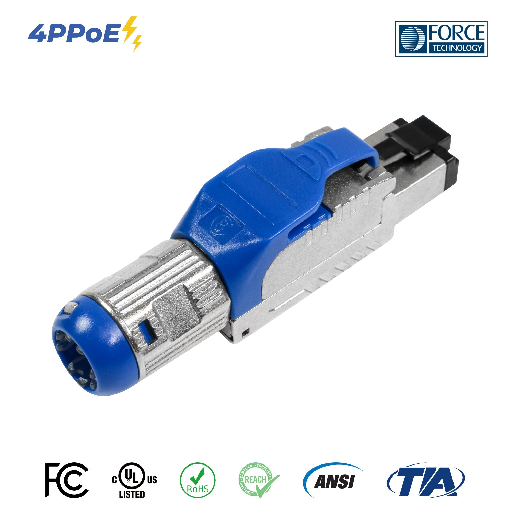 Spina di terminazione sul campo Cat.8 STP per sistemi 25GBASE-T ...