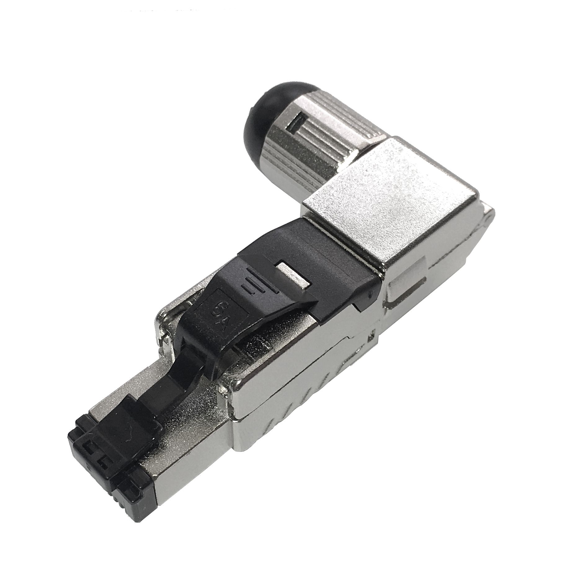 Cat 6A STP Five Angle Field Termination RJ45 Connector Supplier | EXW