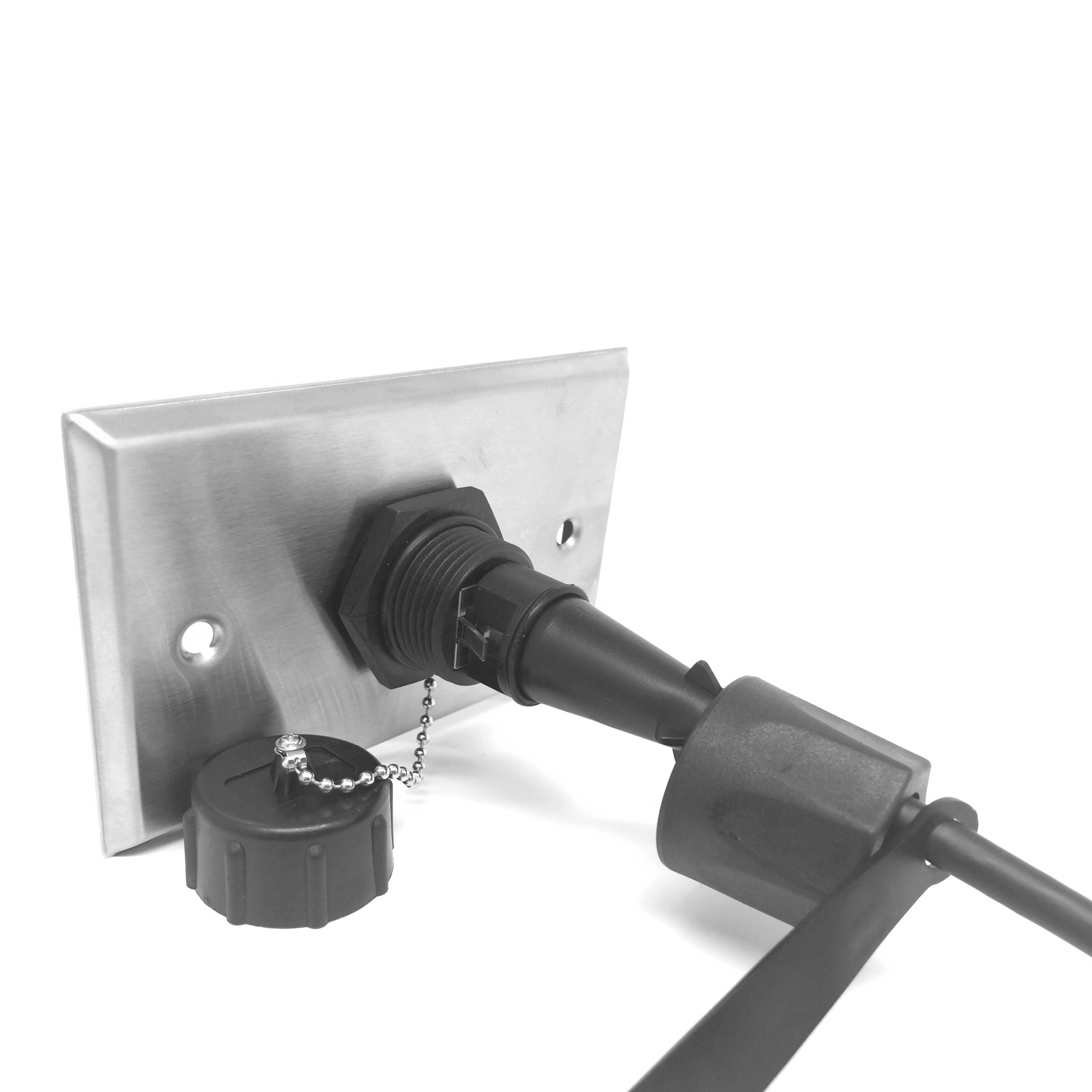 IP68 Industrial Cat.6 STP RJ45 Patch Cord-outdoor waterproof RJ45 Cat6 ...