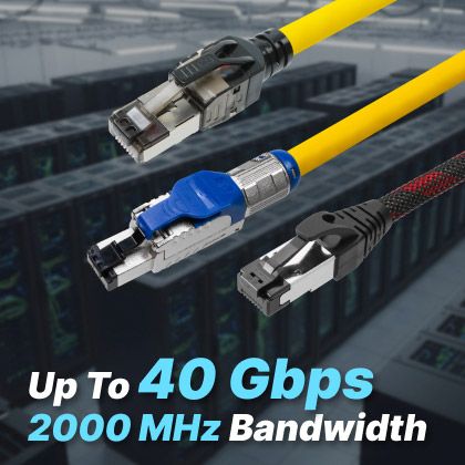 Cat8 Patch Cables| High Bandwidth Cat8 Patch Cables Manufacturer | EXW