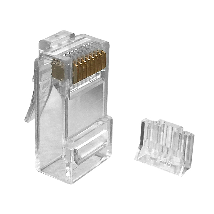 Cat.6 UTP Modular Plug With Load Bar | RJ45 Connectors & Ethernet Patch ...