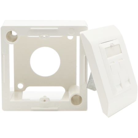 German RJ45 Mounting Box | RJ45 Connectors & Ethernet Patch Cords ...