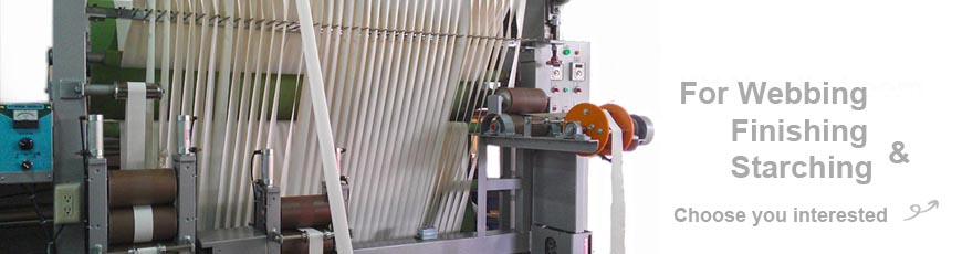Ribbon Finishing And Starching Machine Series | Textile Machinery ...