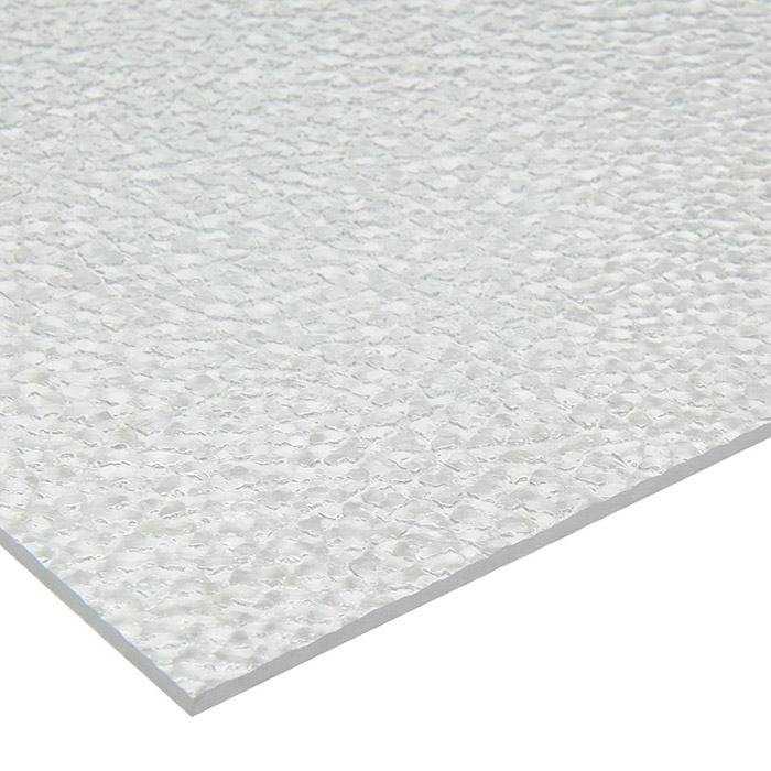 Embossed Polycarbonate Sheet (Clear) - Textured Polycarbonate Sheet ...