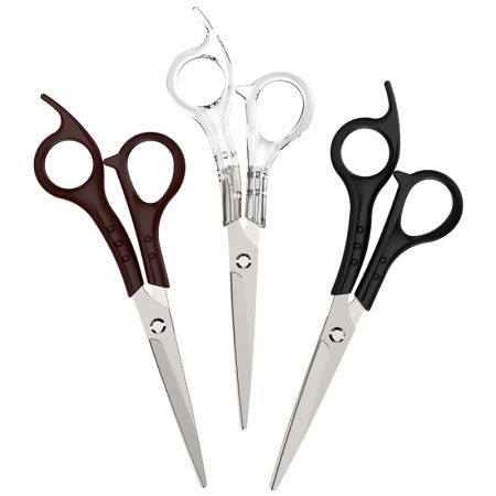 Home Use Offset Plastic Handle Hair Scissors | Sewing Scissors ...